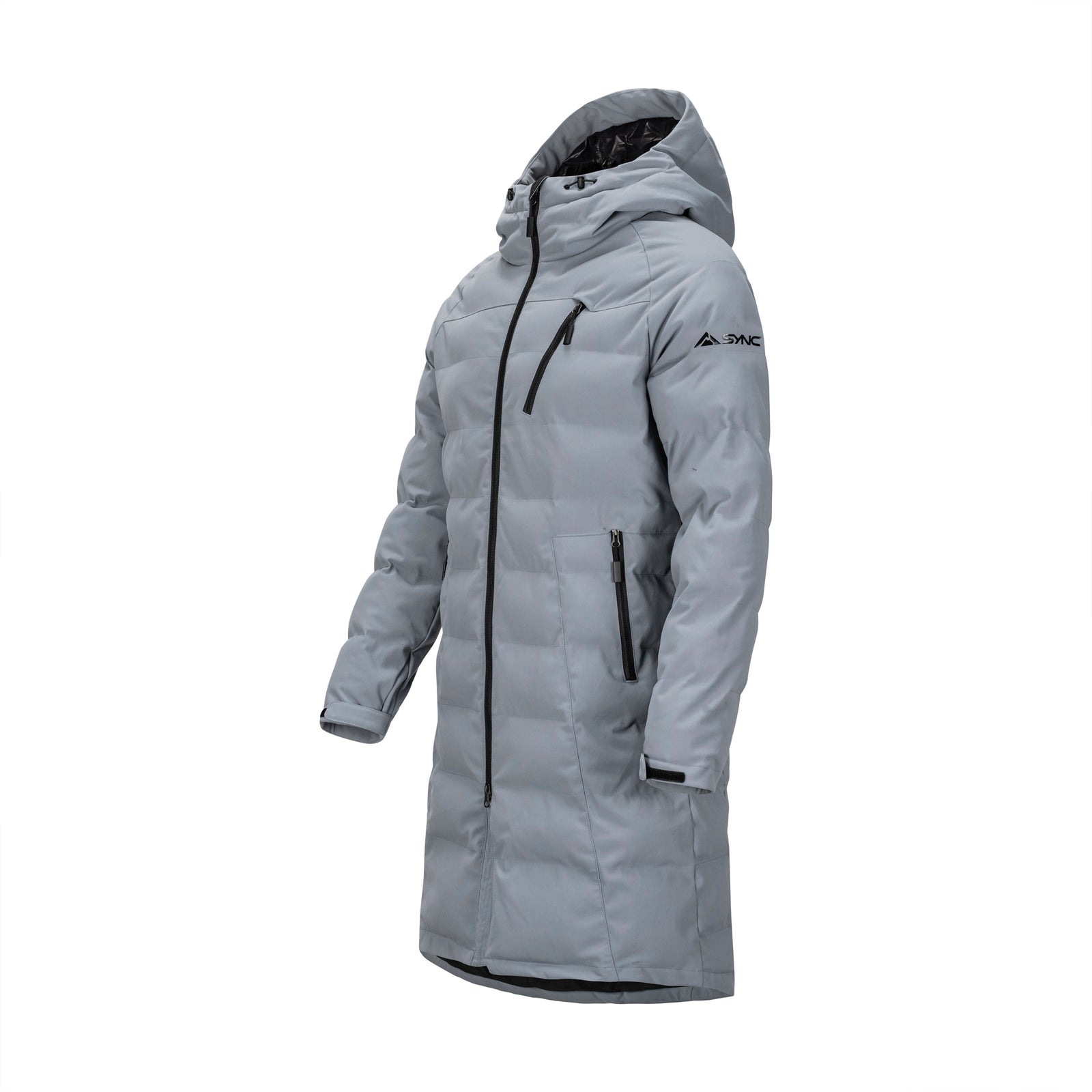 Pano Jacket-Canvas | Insulated Long Coat For Winter | SYNC Performance