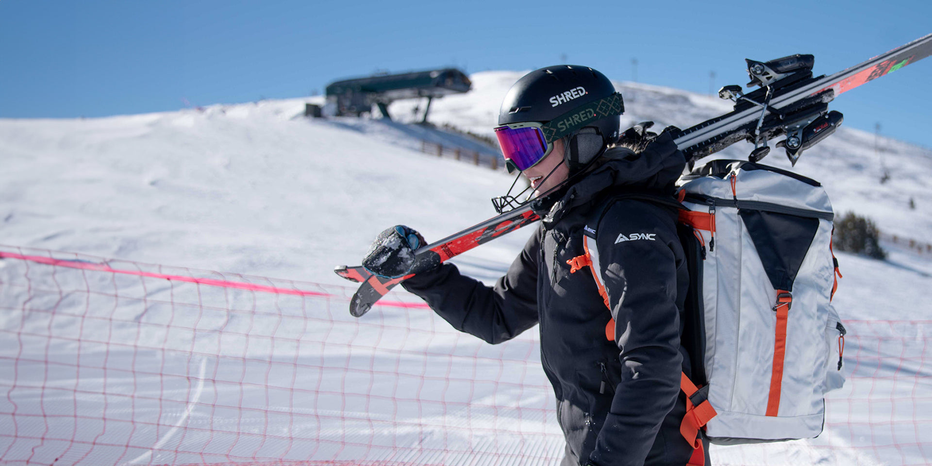 Locker Pack Ski Race Backpack | Ski Boot Bag | SYNC Performance